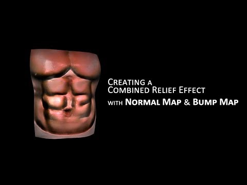 Creating a Combined Relief Effect with Normal Map & Bump Map (Autodesk ...