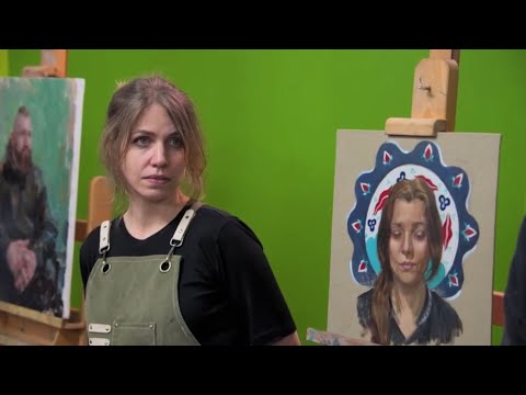 Portrait Artist The Year S12E02 - Si King, Elif Shafak, Joe Marler | Full Episodes