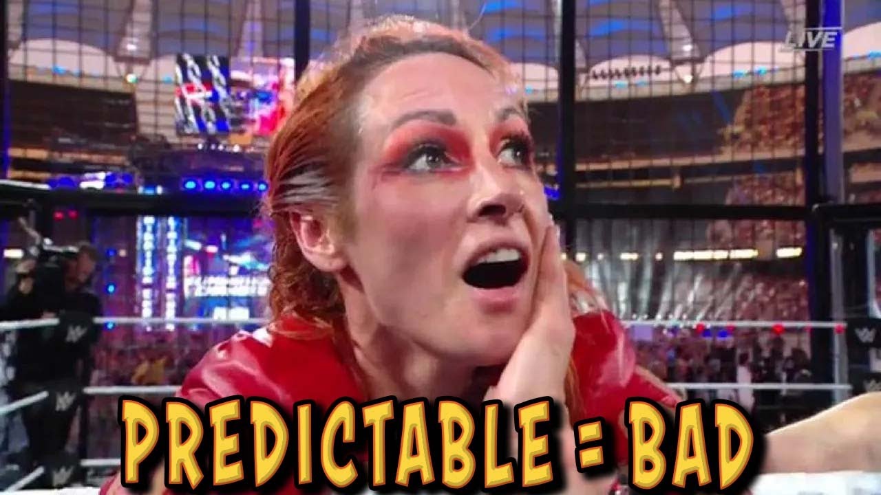 THE ELIMINATION CHAMBER WAS TOO PREDICTABLE - YouTube