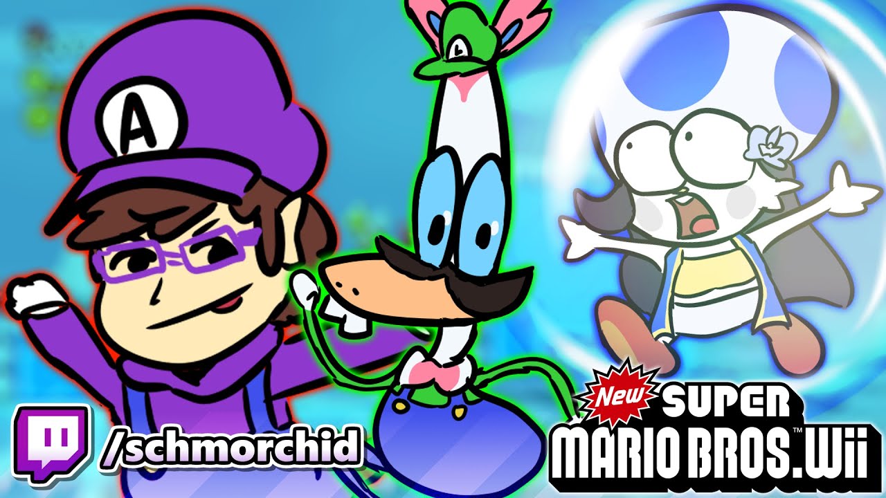 Orchid & Friends are Bubble Blowing Babies in NEW SUPER MARIO BROS. WII ...