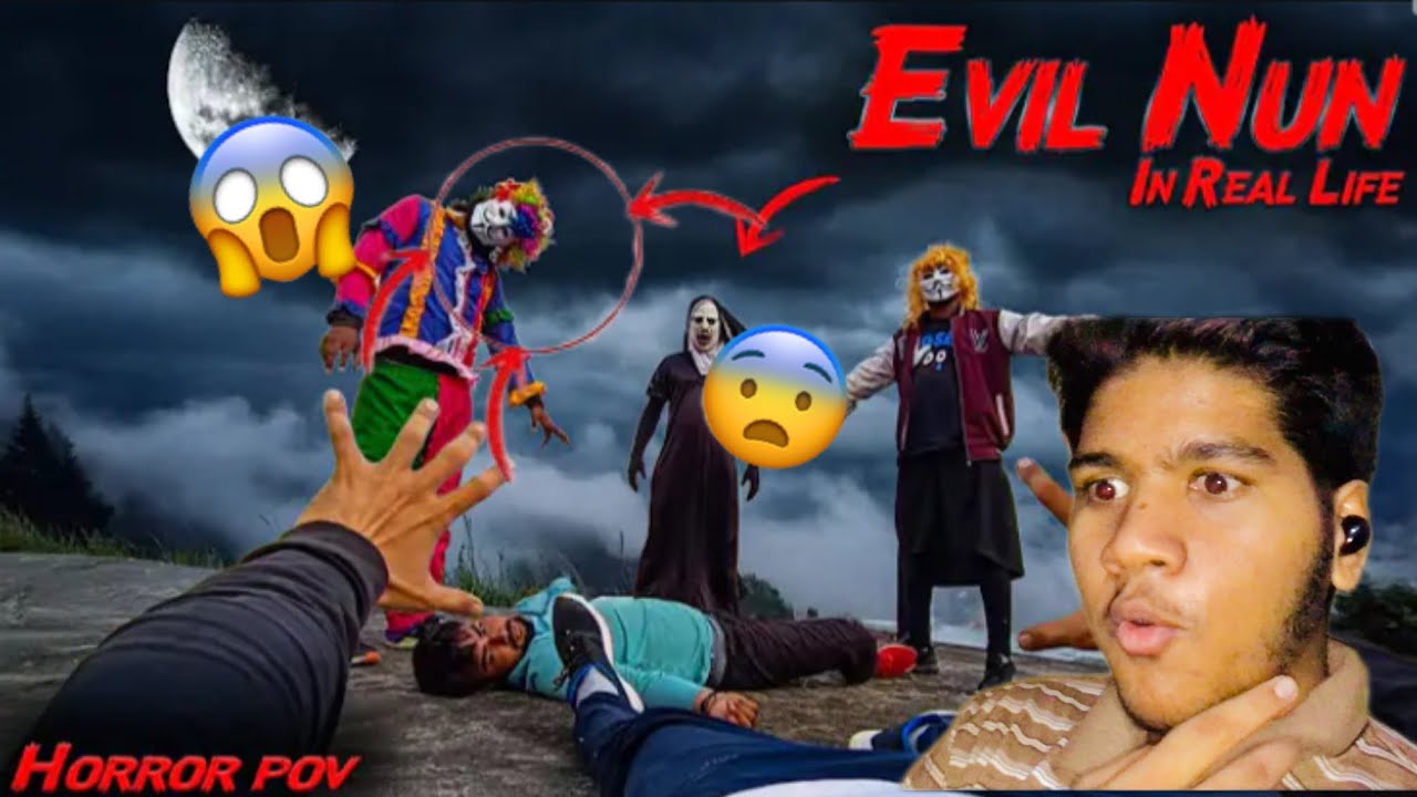 The Evil Nun in real life | part2 😱reaction video | fizan raj vlogs ...