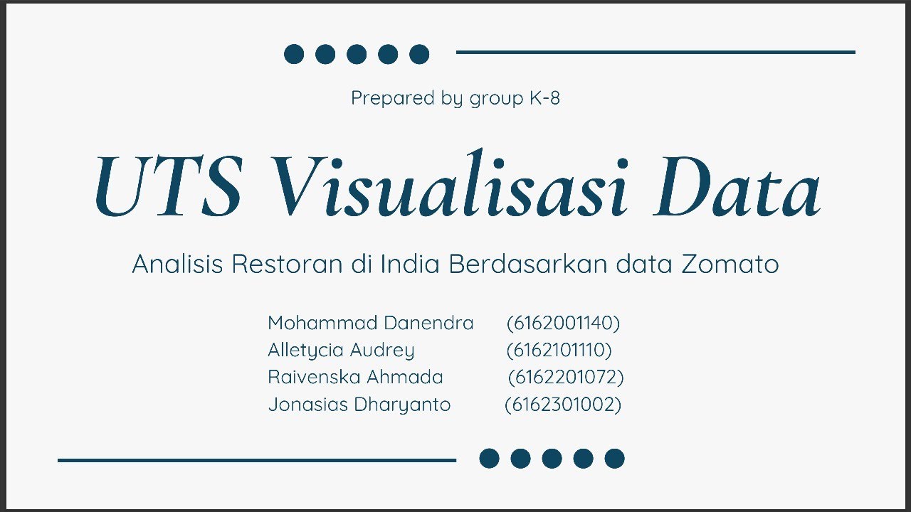 UTS Visualisasi Data A Kelompok 8 - YouTube
