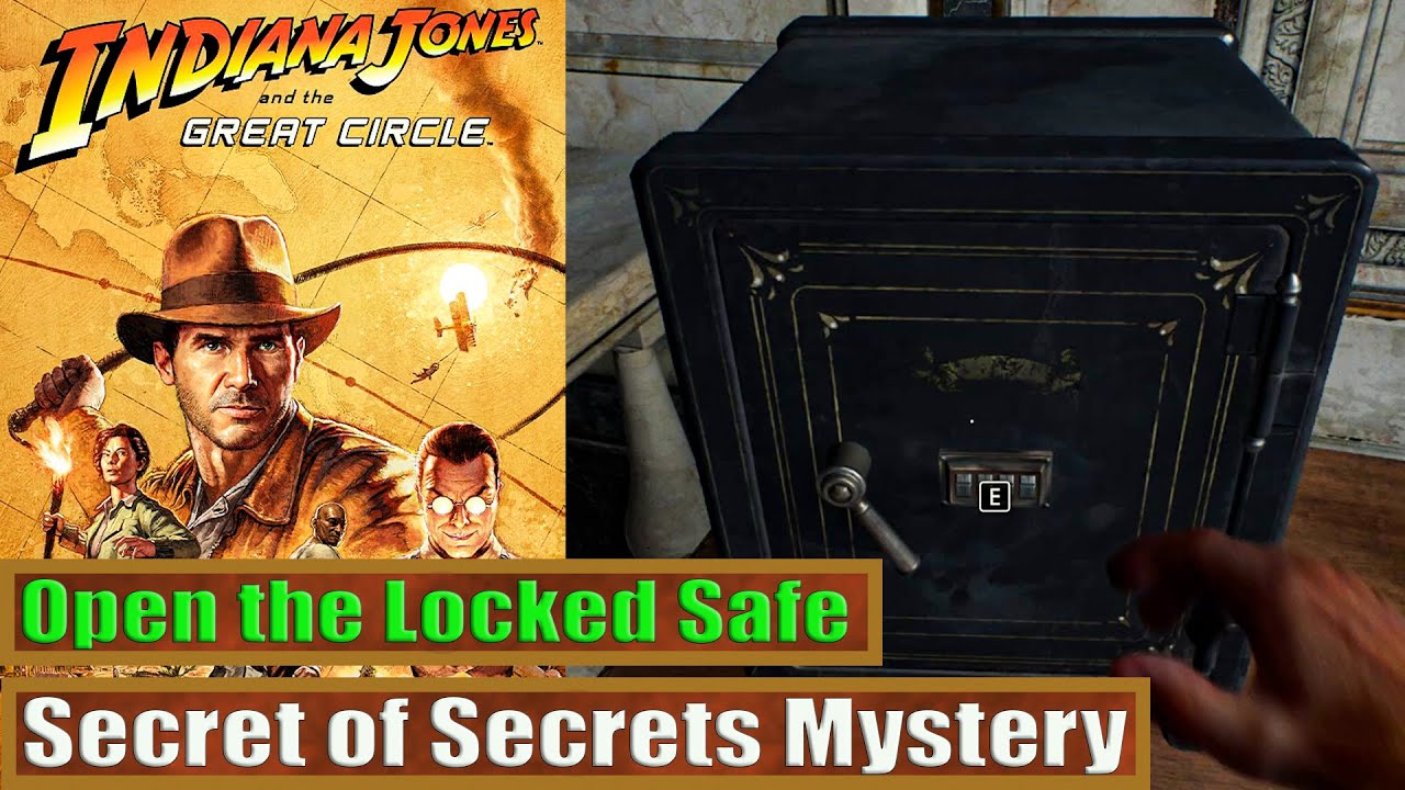 Secret of Secrets Mystery: Open the Locked Safe: Indiana Jones and the ...