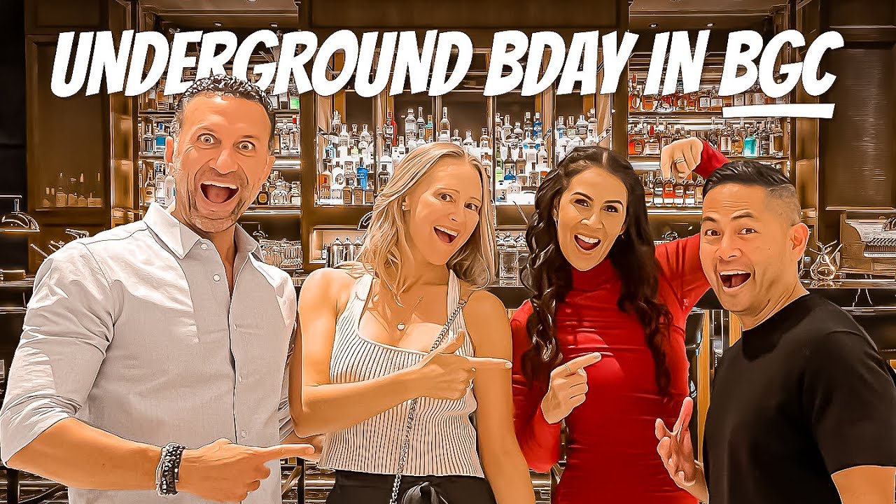 We Got Tipsy In BGC's Top Hidden Bars - YouTube
