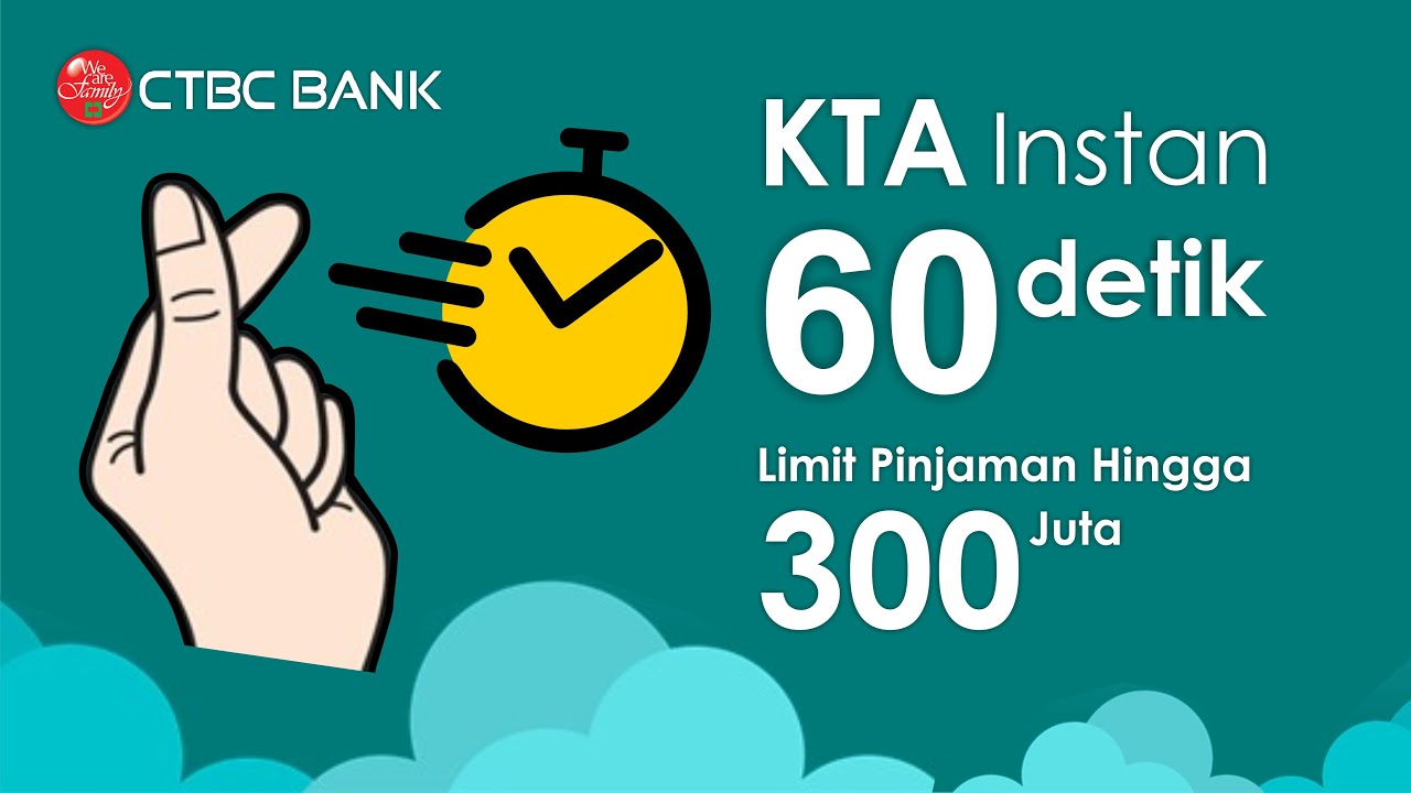 PINJAMAN KTA CTBC INSTANT 60 DETIK - YouTube