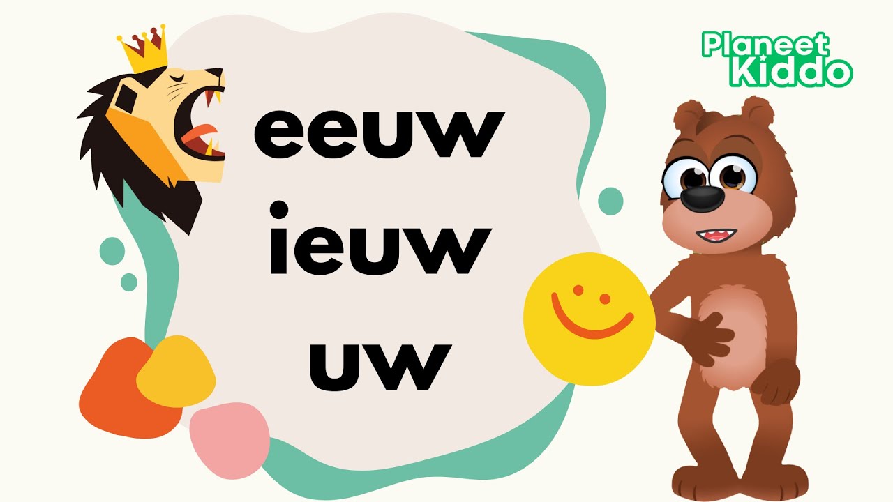 💬 -eeuw, -ieuw & -uw Klanken Leren | Eeuw, Ieuw & Uw Klank | Groep 3 ...
