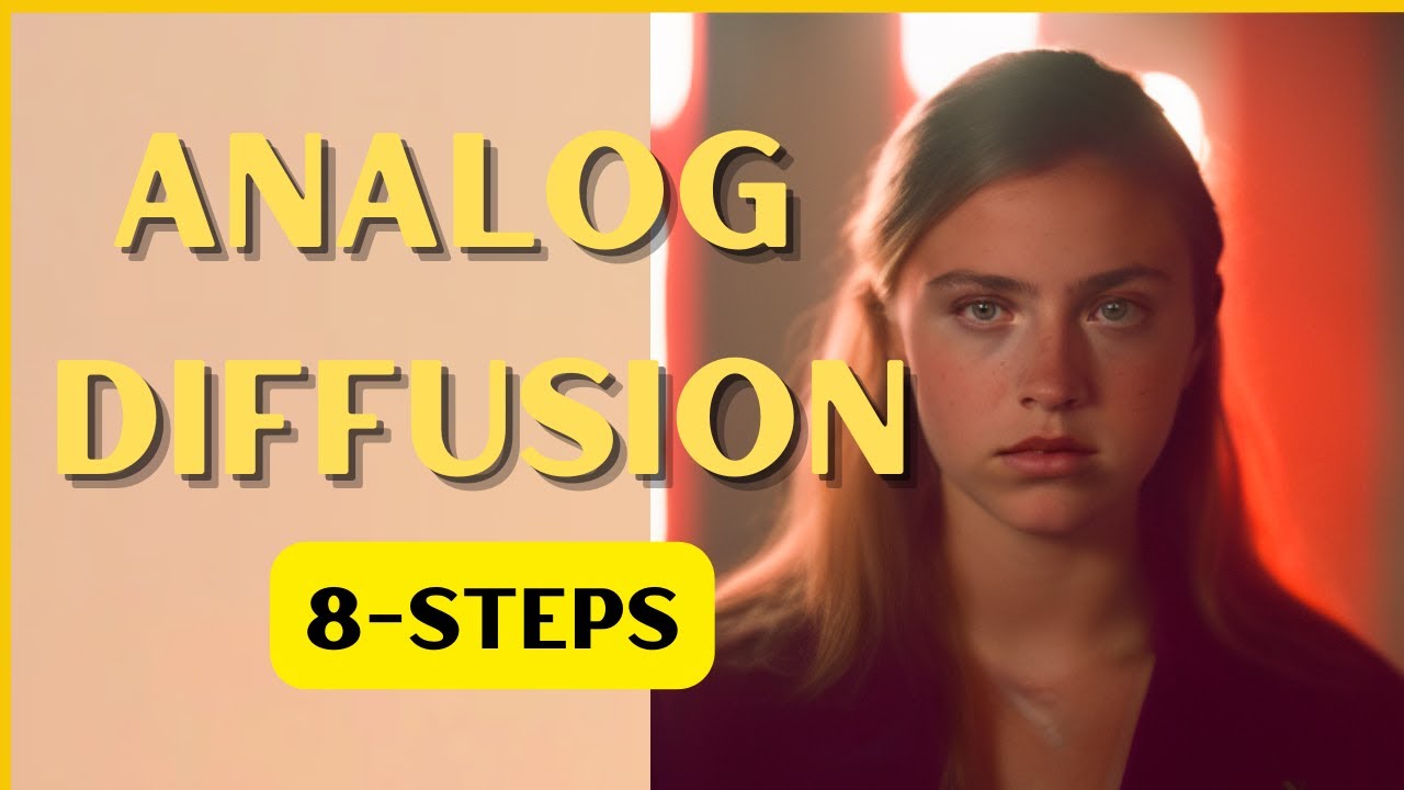 Analog Diffusion great CINEMATIC results in 8-steps - End-to-End Guide - YouTube