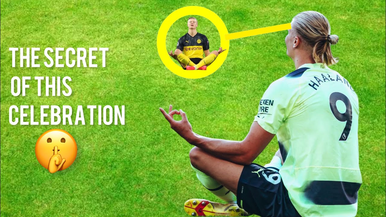 Haaland explain how he came up with meditation celebration🧘‍♂️ - YouTube