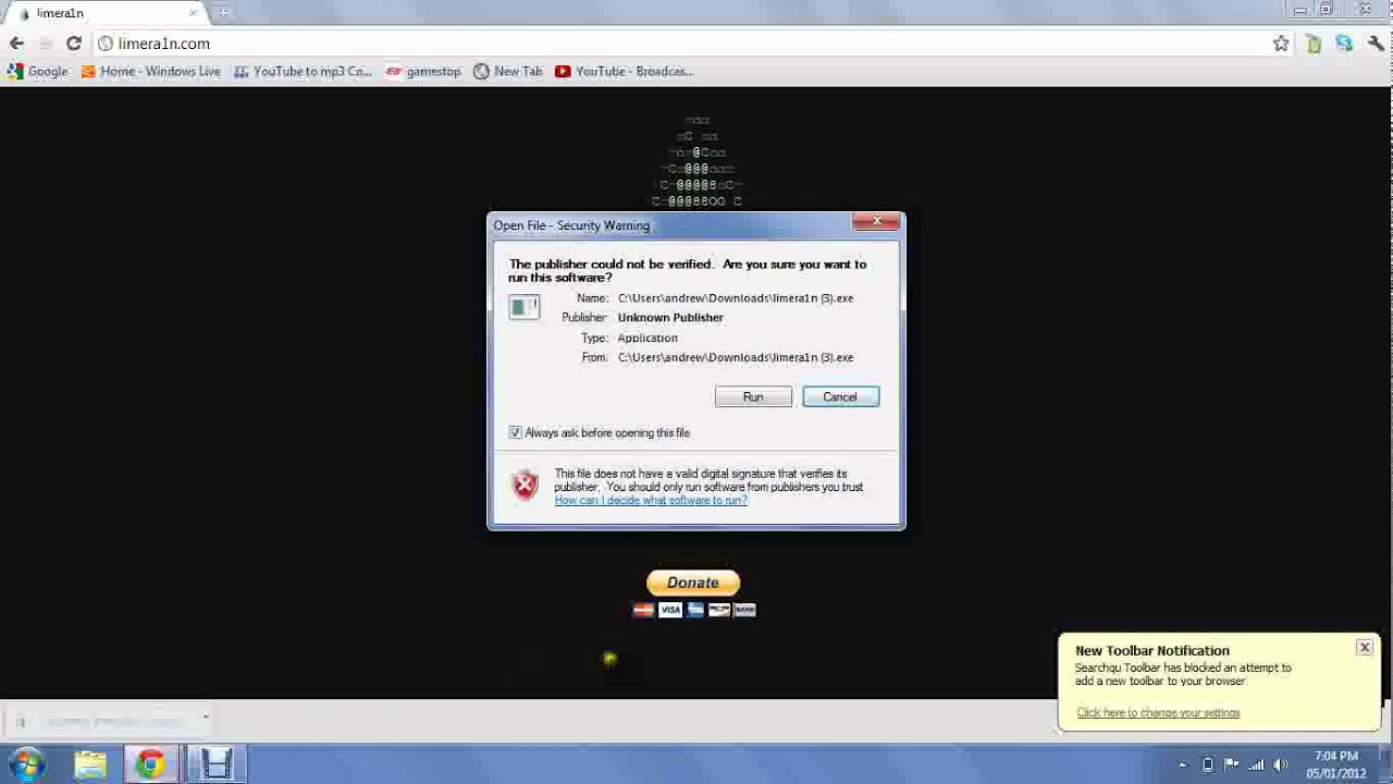 how to jailbreak i pod 4g using limerain (very easy) - YouTube