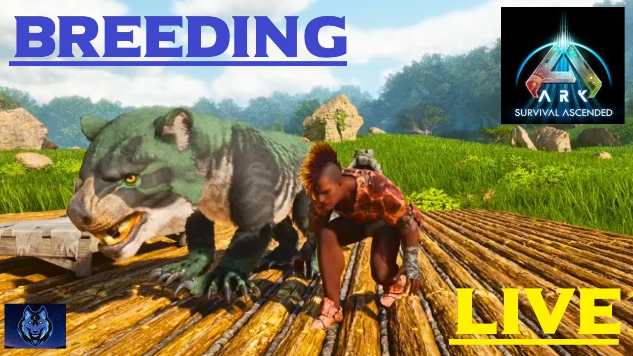 Breeding For Mutations And Building A Base - Ark Ascended Day 6 - YouTube