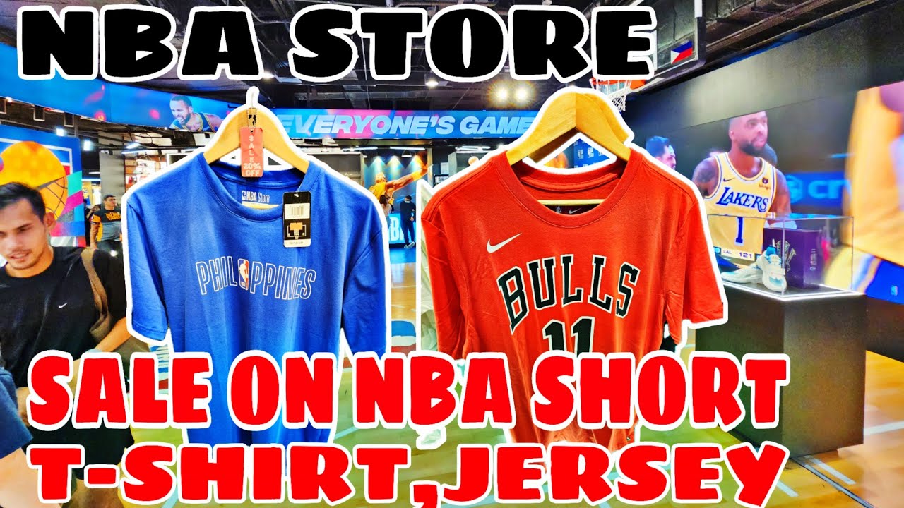 NBA STORE SM MOA NIKE TSHIRT NAGMURA NA SALE SILA SA NBA MERXH AT ...