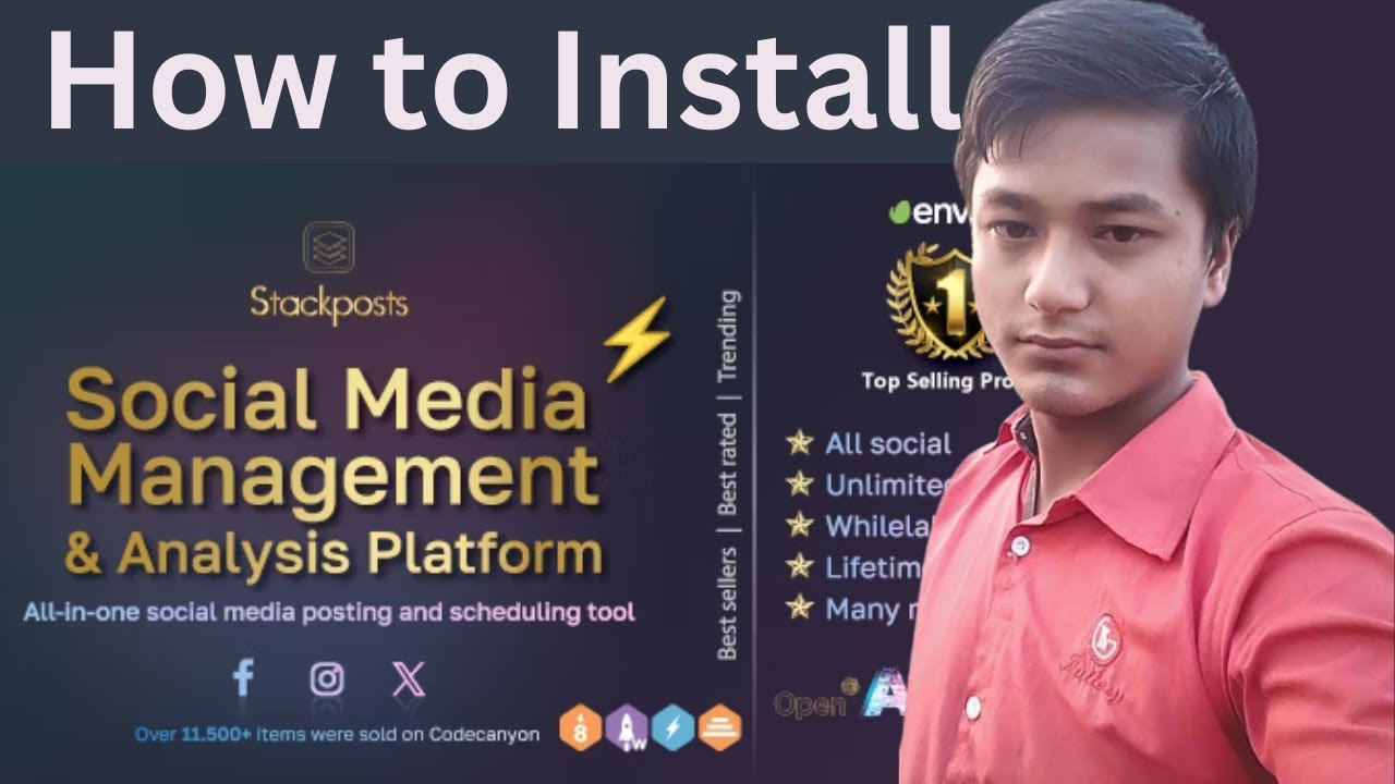 How to Install Stackposts - Social Marketing Tool - YouTube