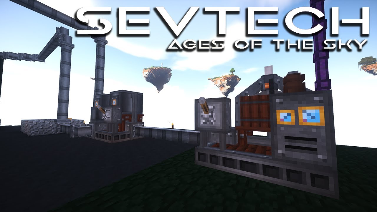 Auto Melon Seed Crafting | Let's Play SevTech: Ages of the Sky Ep 47 - YouTube