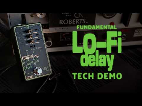 Walrus Audio Fundamental Lo-fi Delay Tech Demo