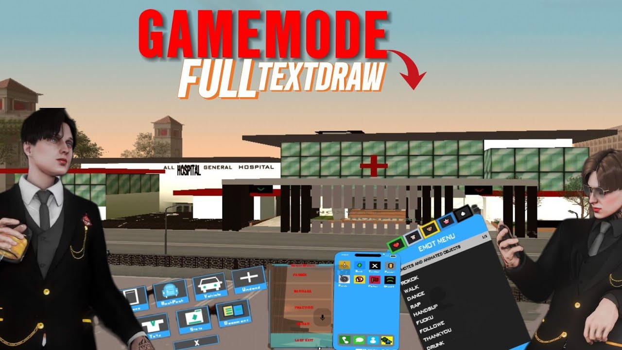 [ SHARE ] GAMEMODE BASIC INFERNO FULL TEXTDRAW DAN SUPPORT LEMEHOST ...