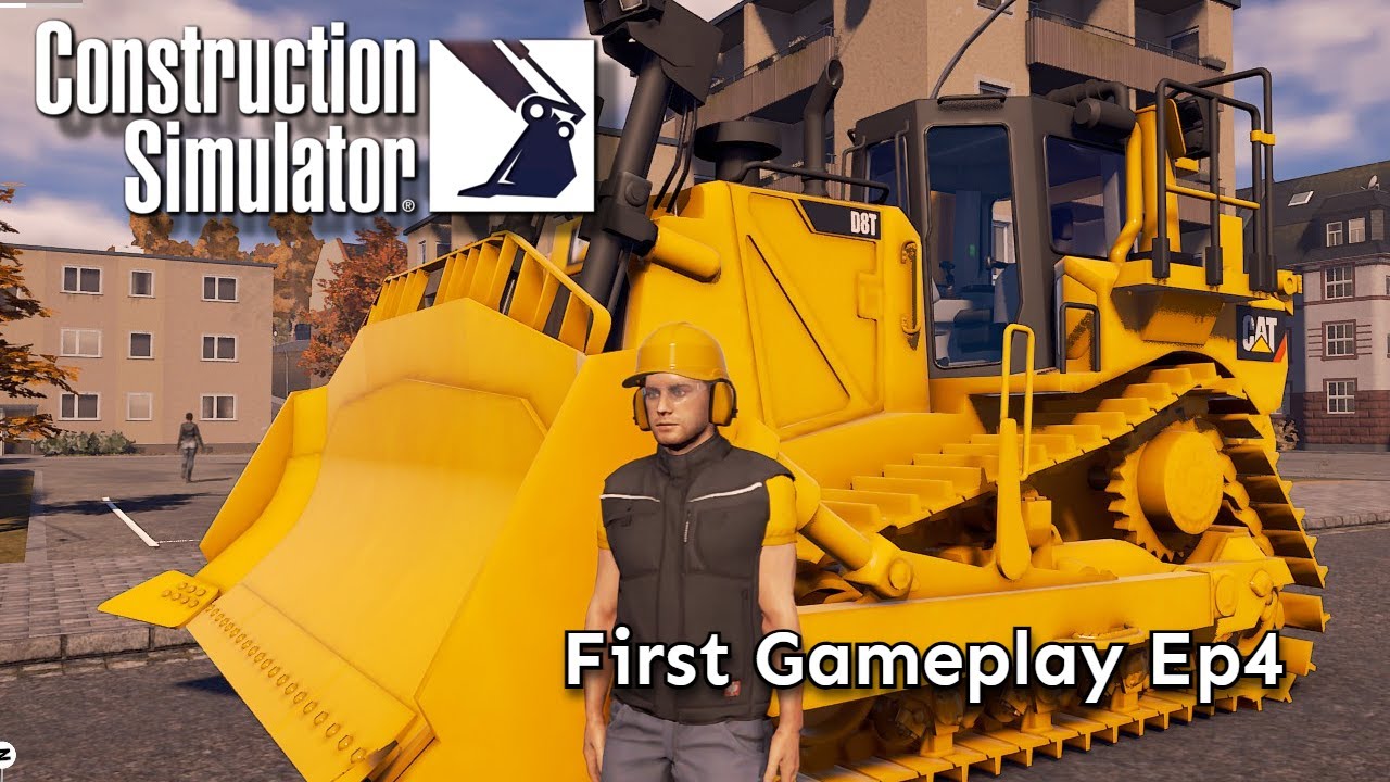 Construction Simulator - First Gameplay Ep4 - YouTube