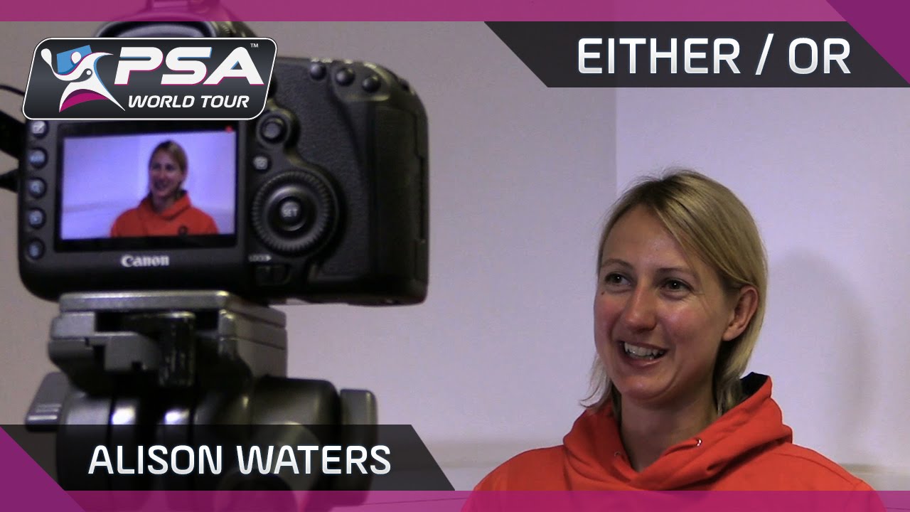 Squash: Either/Or - Alison Waters - YouTube