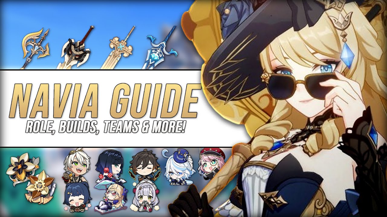 How to Play Navia | Navia Guide (Genshin Impact 4.3) - YouTube