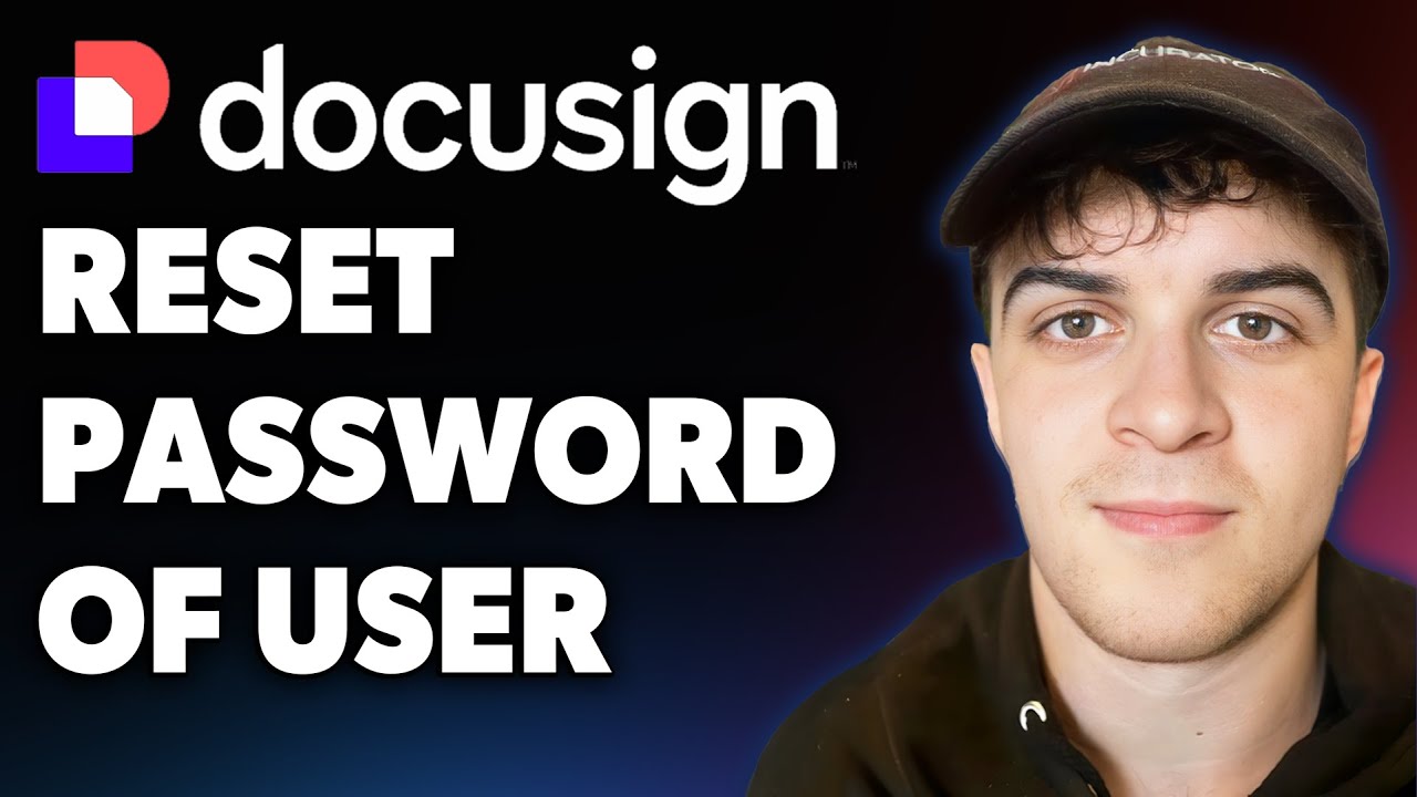 How to Reset Password of a User Docusign (Full 2025 Guide) - YouTube