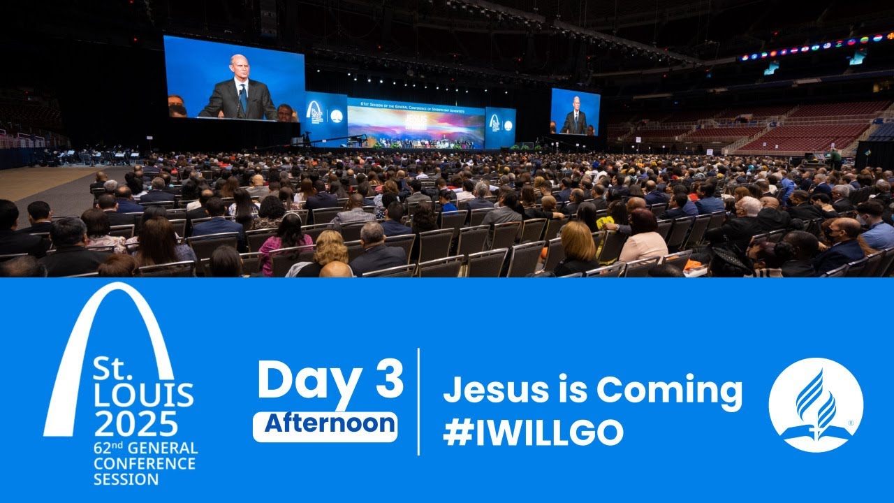 📍 LIVE | Day 3 // Afternoon– 62nd General Conference Session of Seventh ...