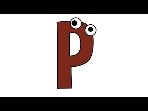 How to write the letter P - YouTube