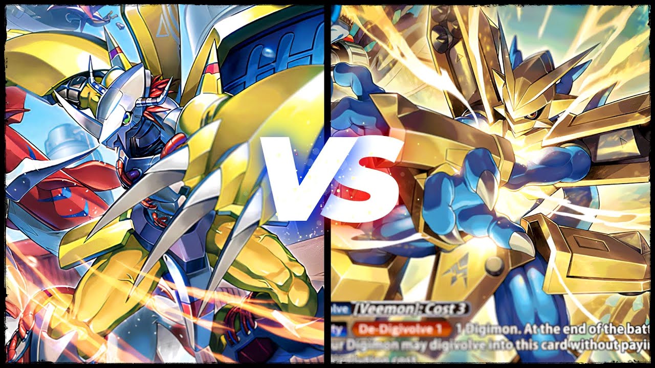 WarGreymon vs Magnamon Armor | Digimon TCG BT15 Match (Simulator) - YouTube