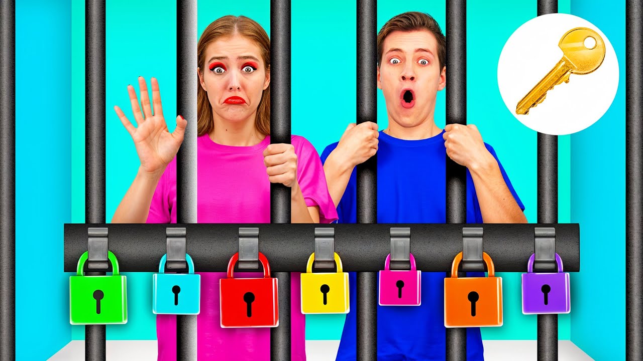 Escape Room Challenge | Funny Situations and Fails TeenTeam Challenge ...