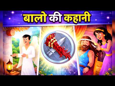 “बालों की कहानी”✨||Story of Hair 😨🪄|| Jaadui kahani || #cartoon #story