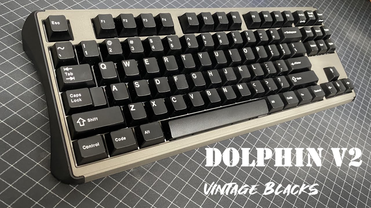Dolphin v2 with NOS Vintage Cherry Blacks - YouTube