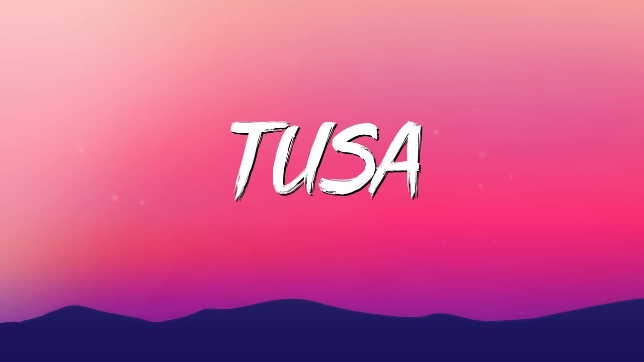 KAROL G, Nicki Minaj - Tusa (Letra/Lyrics) - YouTube