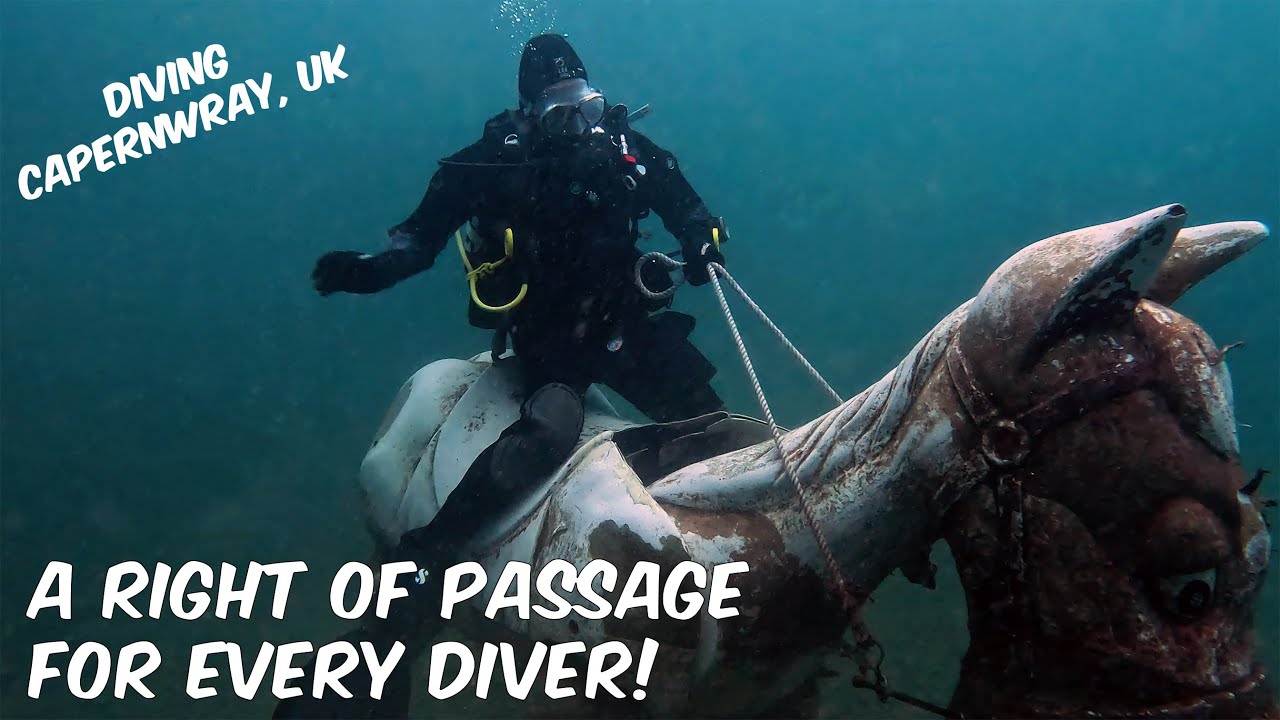 Diving Capernwray, UK - Riding the Horse is a Right of Passage for ...