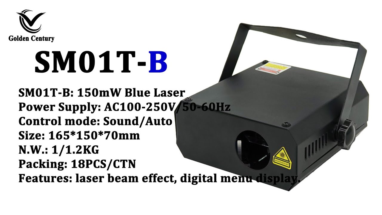 150mW Blue Laser stage Laser laser stage lighting projector Golden ...