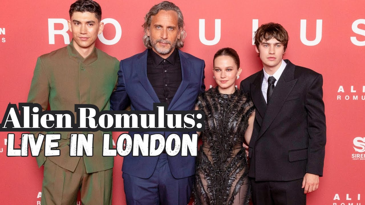 Alien Romulus Interview Live in London - YouTube