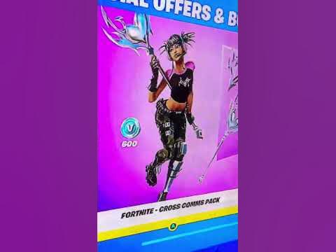 Cross comms pack in Fortnite - YouTube
