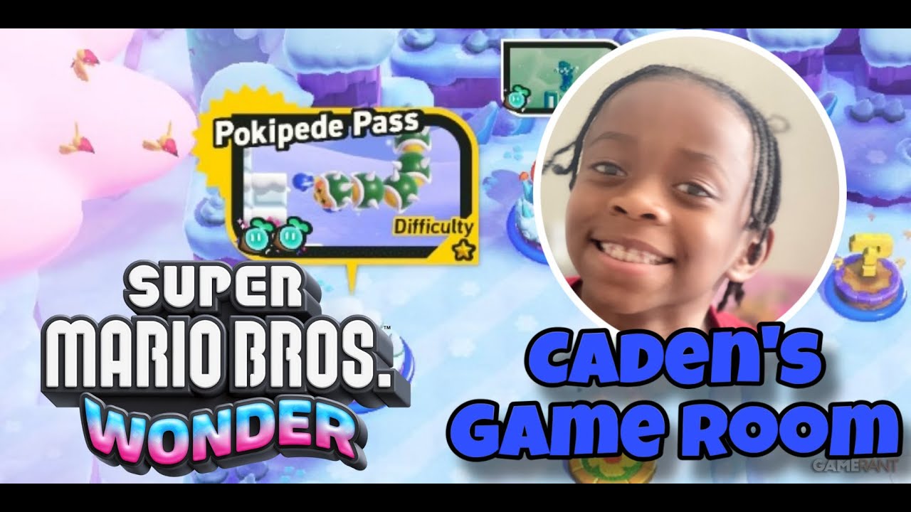 7 year old beats Super Mario Bros Wonder Pokipede Pass (PART 1) - YouTube