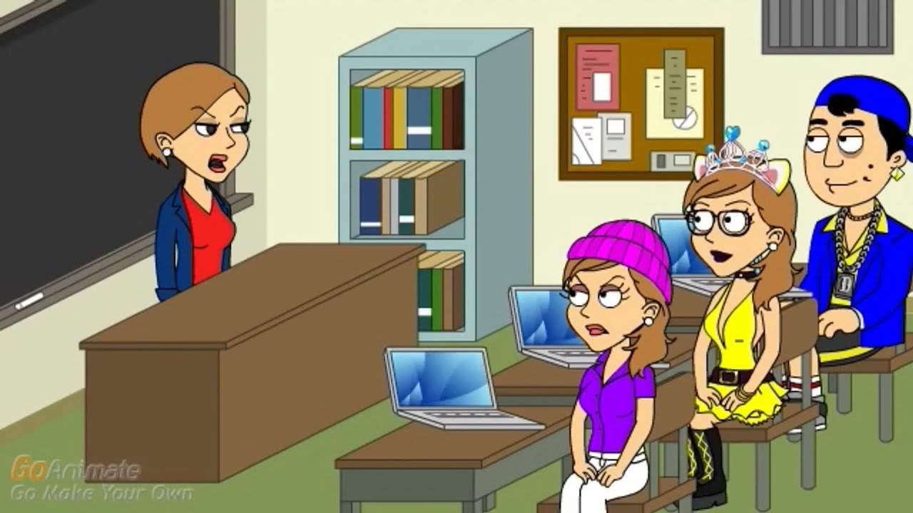 GoAnimate Velma Goes to School Slow Motion 2x - YouTube