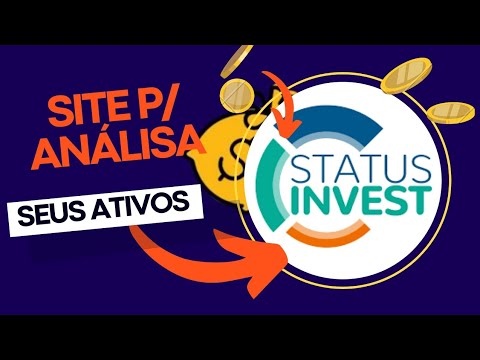 STATUS INVEST um site para análise dos seus ativos. #bolsadevalores # ...