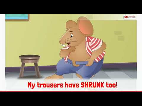 Grade 3 English Ls 1 Reggie Mouse's Shrinking Clothes - YouTube