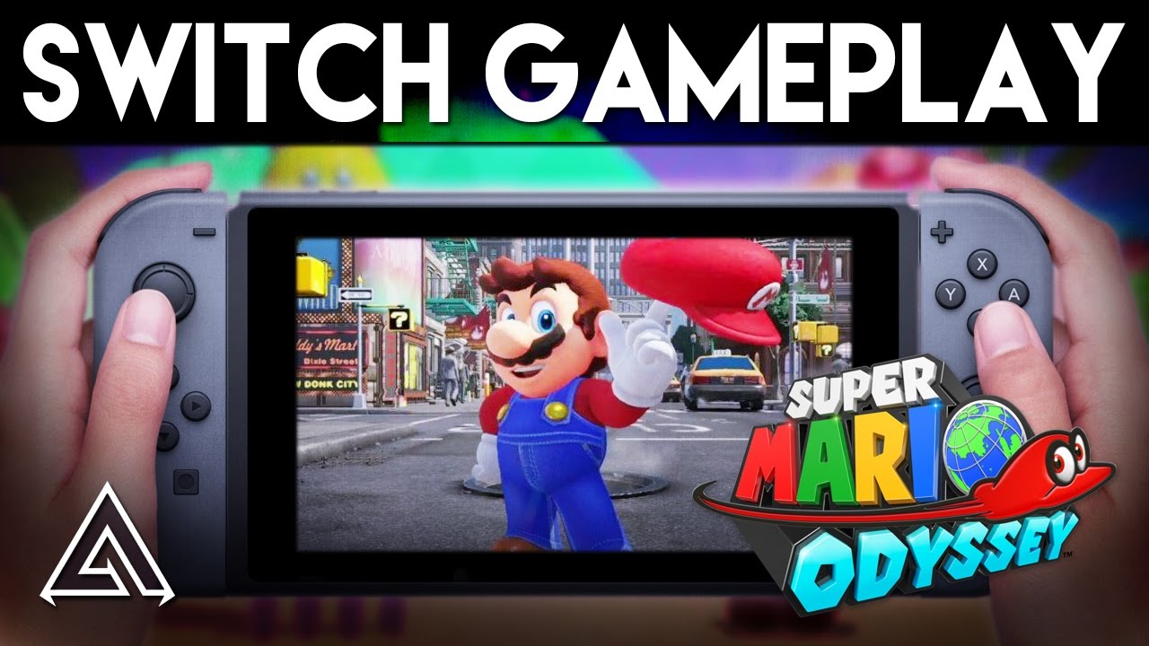 Super Mario Odyssey | NEW Nintendo Switch Gameplay - YouTube