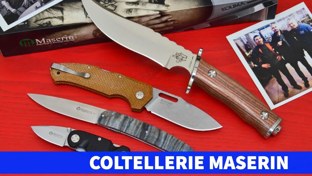 Coltellerie Maserin, writing the history of knife since 1960 - YouTube