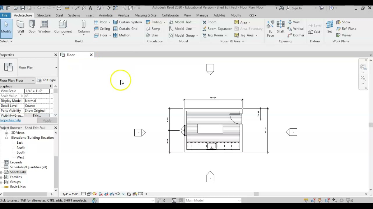 Revit Prepping your Floor & 3D View for Printing - YouTube
