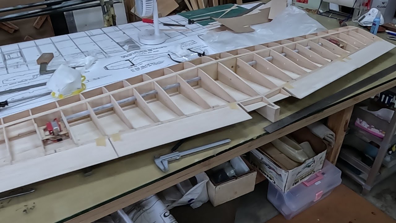 DR-107 One Design RC plane build, Update #6, Flaps and Ailerons - YouTube