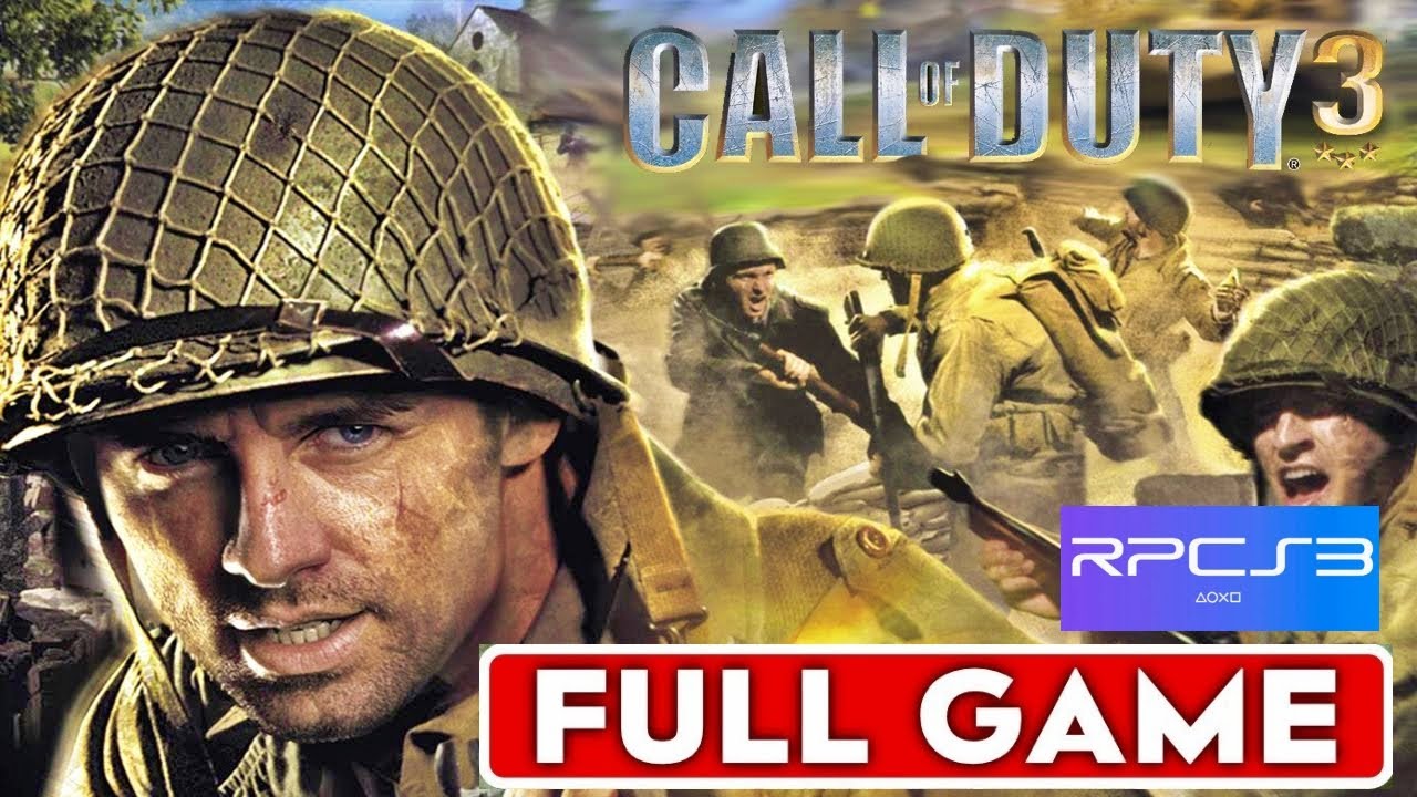 Call of Duty 3 PS3 FULL GAME ( JOGANDO NO PC PELO RPCS3 PARTE 2 ) - YouTube
