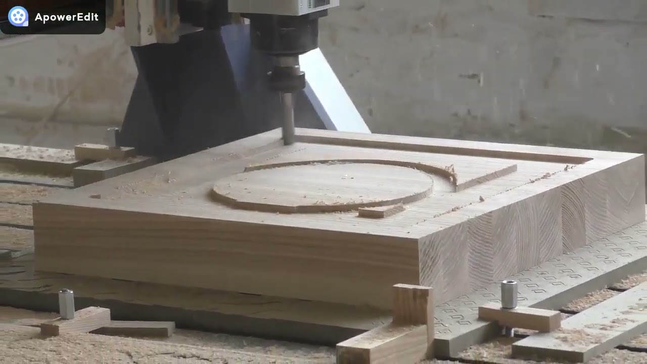 carbide rough end mill for wood - YouTube