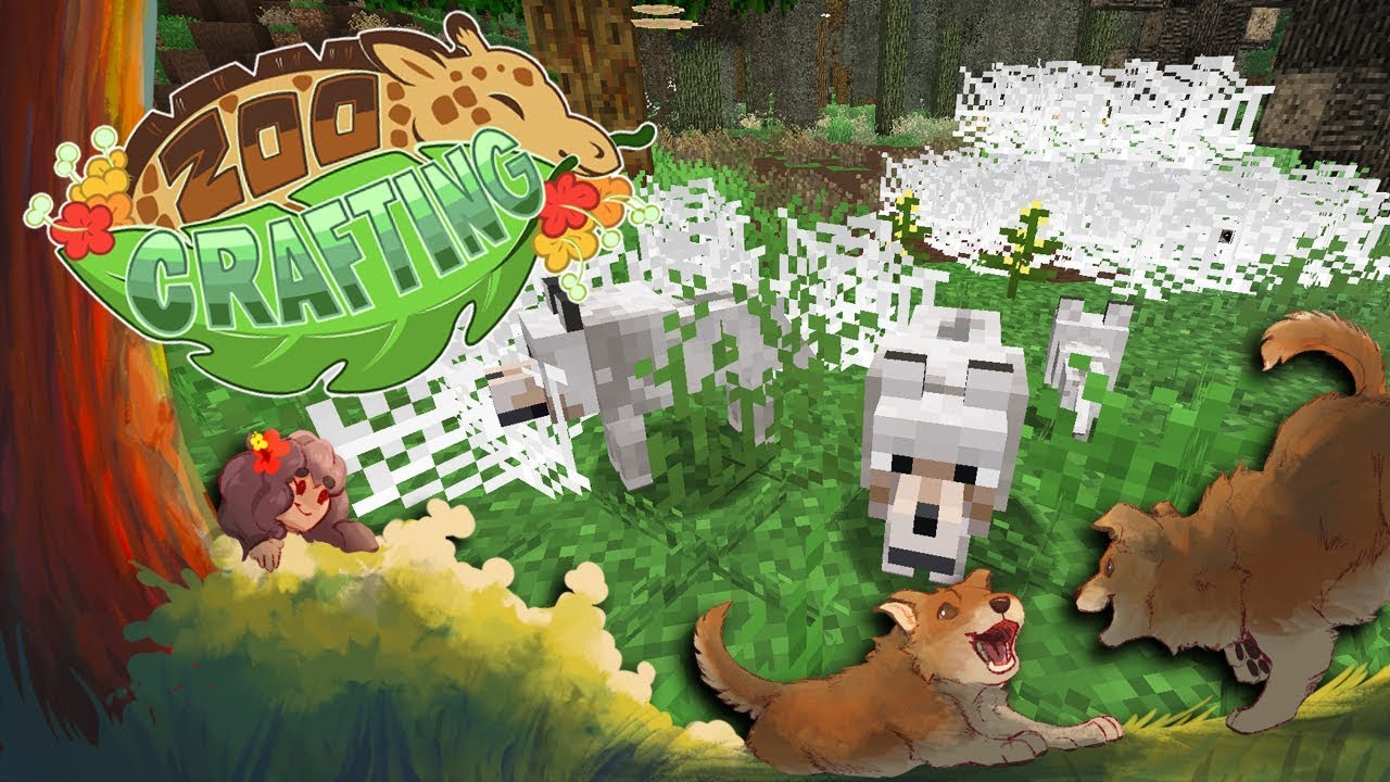 Wolf Dens & WILD Wolf Packs!! 🐺🌲 Zoo Crafting: Redwolf Redwoods • #4 ...