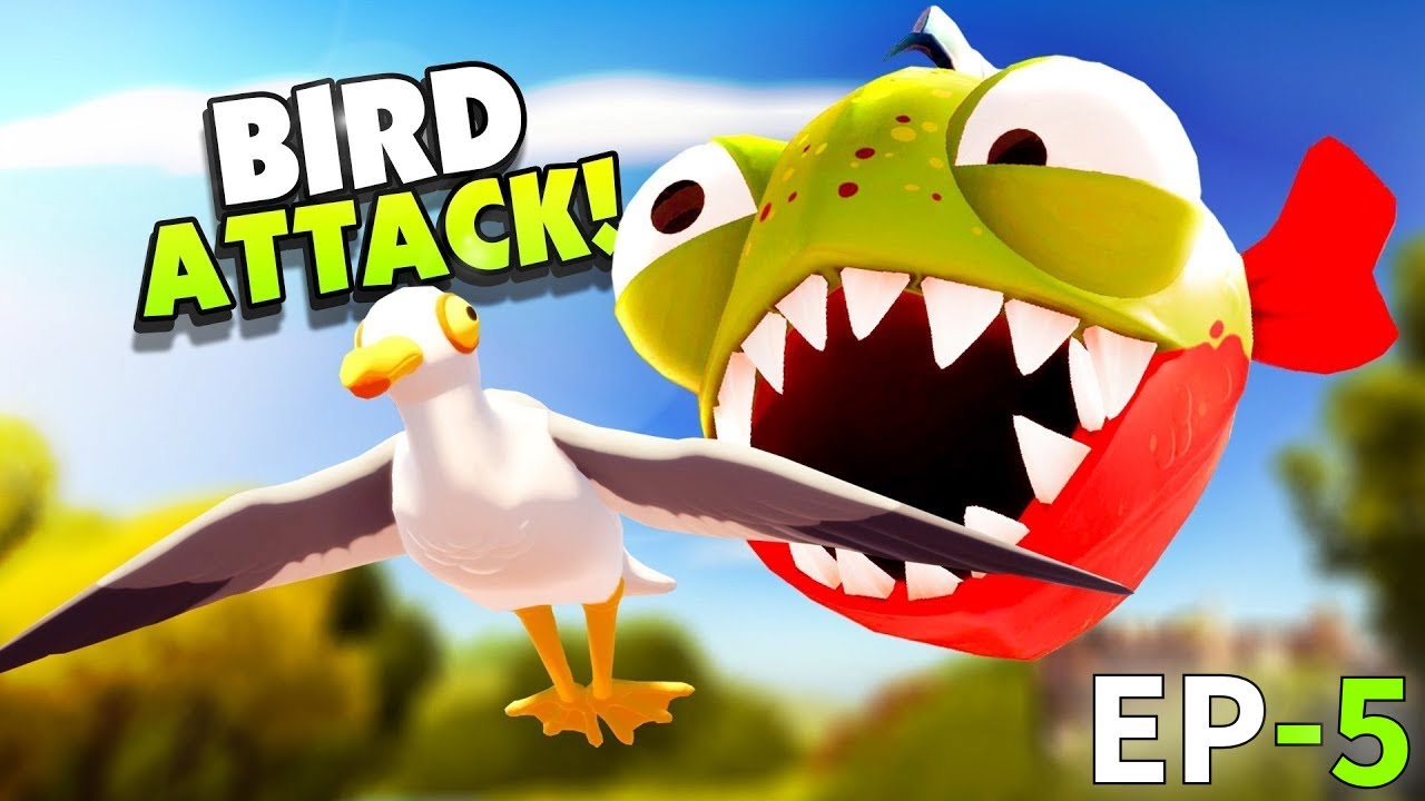 BIRD ATTACK | I AM FISH - YouTube