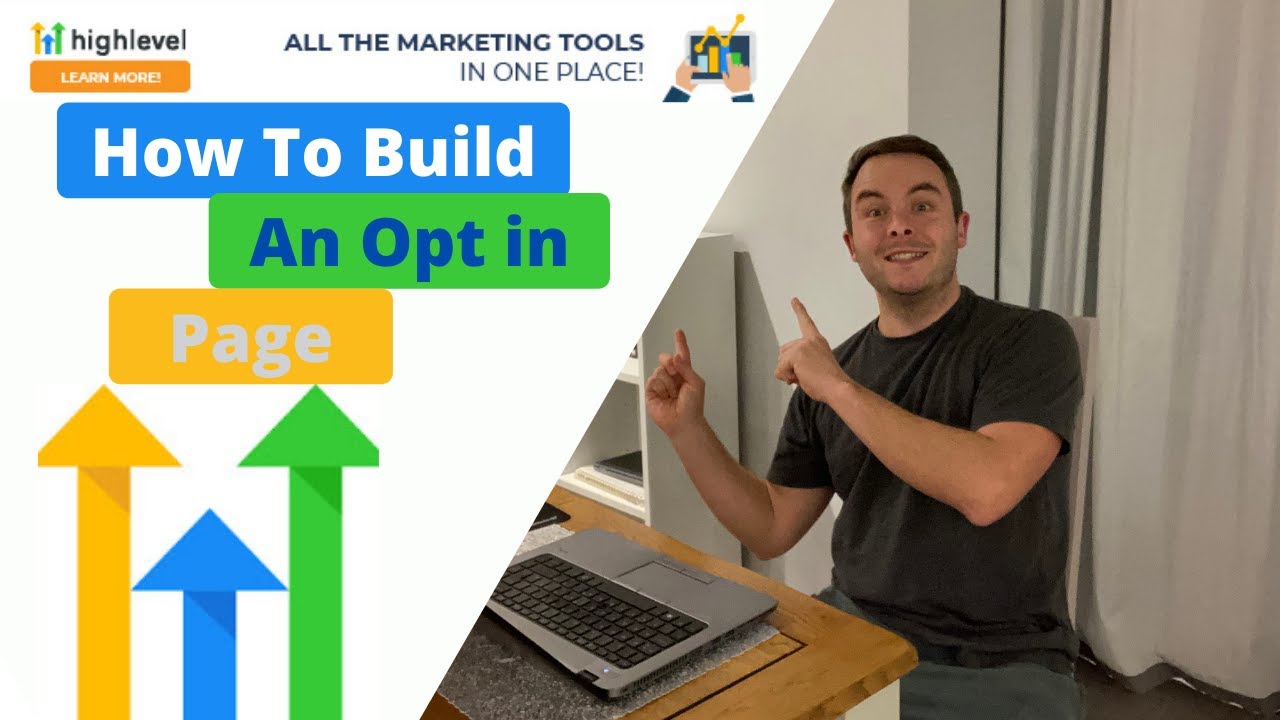 How To Build An Opt In Page - Go High Level - YouTube