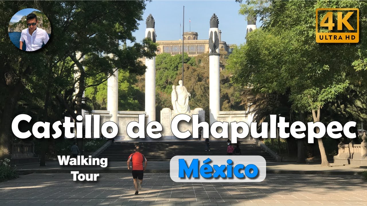 Immerse in Chapultepec Castle, México | Walking Tour | 4K Ultra HD with ...