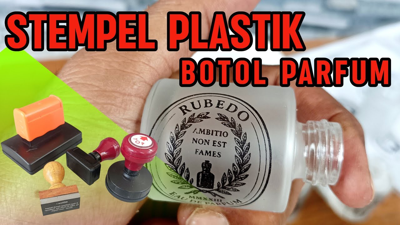stempel botol parfum permanent - YouTube