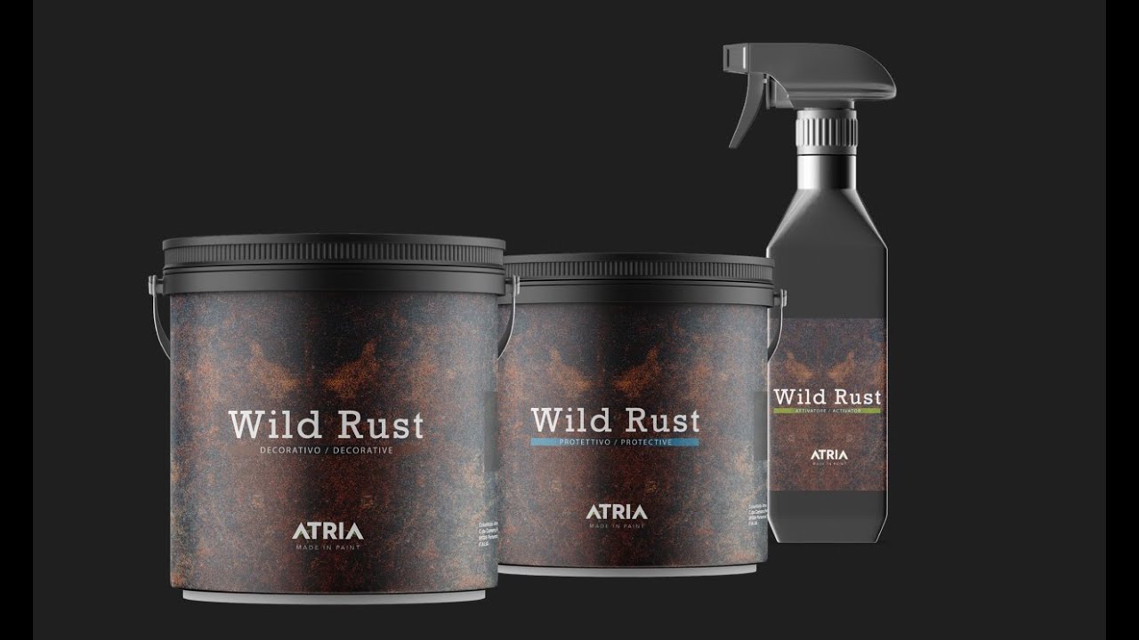 WILD RUST RUGGINE (ENG) Corten effect single-component decorative ...